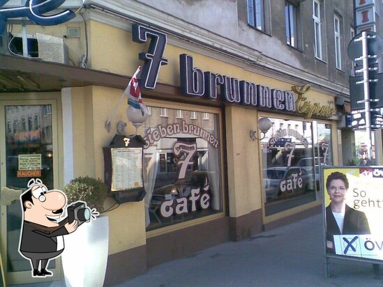 Speisekarte von Café Siebenbrunnen cafe, Wien, Reinprechtsdorfer Str. 29