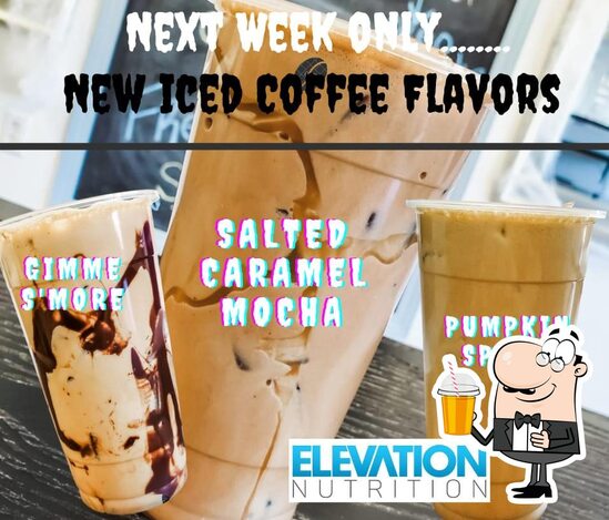 Menu at Elevation Nutrition cafe, Pace