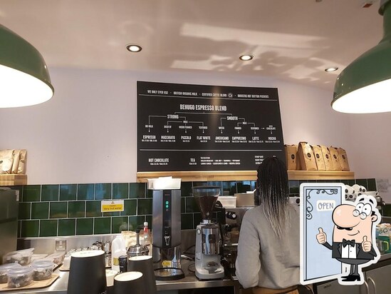 Menu at Benugo Cafe-Deli, Manchester, Simon Building