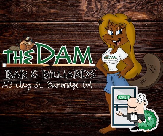 Menu at The Dam Bar and Billiards, Bainbridge