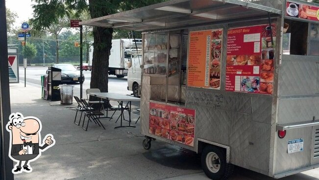 Menu at Victory Hot Dog Cart and Bistro, New York City