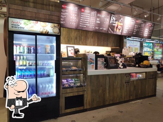Menu at Pacific Coffee, Hong Kong, Shop K&J