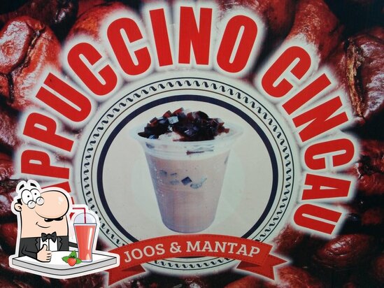 Menu at Cappuccino Cincau, Banjarbaru