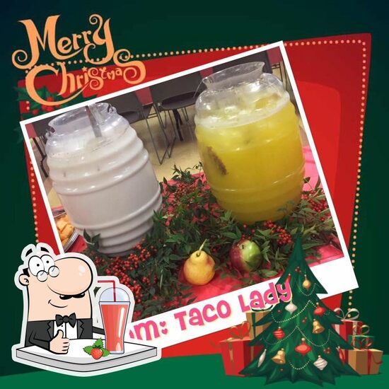 Menu at Taco Lady restaurant, Fontana