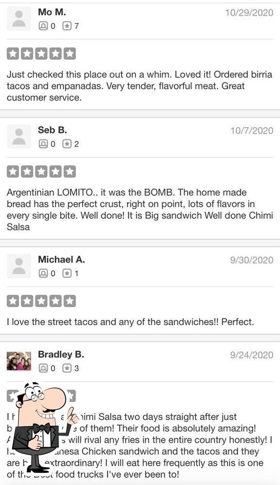 Chimi Salsa On The Road, Pleasant Grove - Restaurant menu, prices and ...