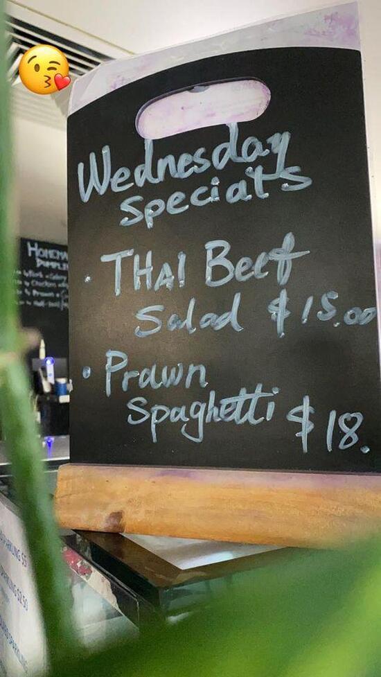 Menu at Nexus Cafe & Function Centre, Baulkham Hills