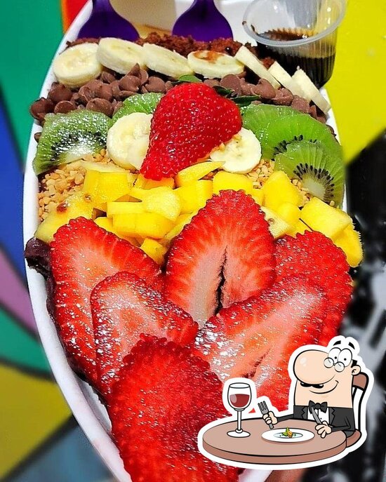 Menu at Park Açai restaurant, Itu, R. Joaquim Bernardes Borges