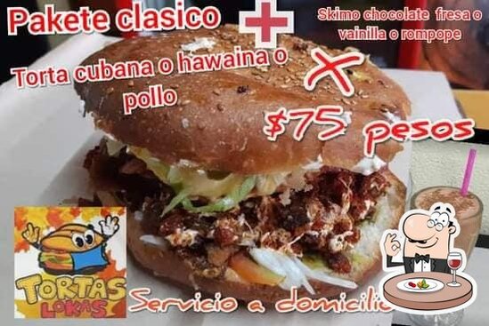 Menu at Tortas Locas restaurant, Zihuatanejo