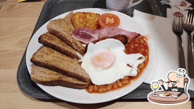 Menu at Morrisons Cafe, Reading