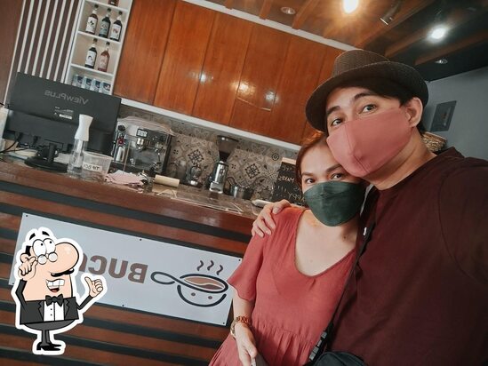 Menu at Bucana Cafe, Calamba