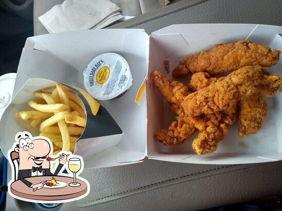 Menu at Hardee's fast food, Goochland