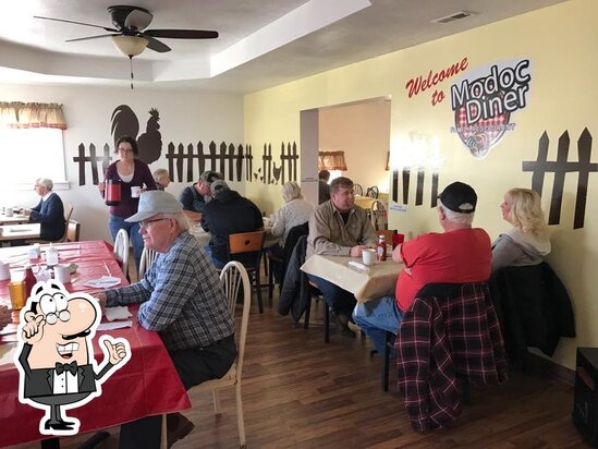 Menu at Modoc Diner BBQ, Modoc