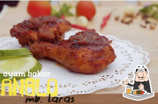 Menu at RM AYAM BAKAR ANGLO MB LARAS restaurant, Wonosobo