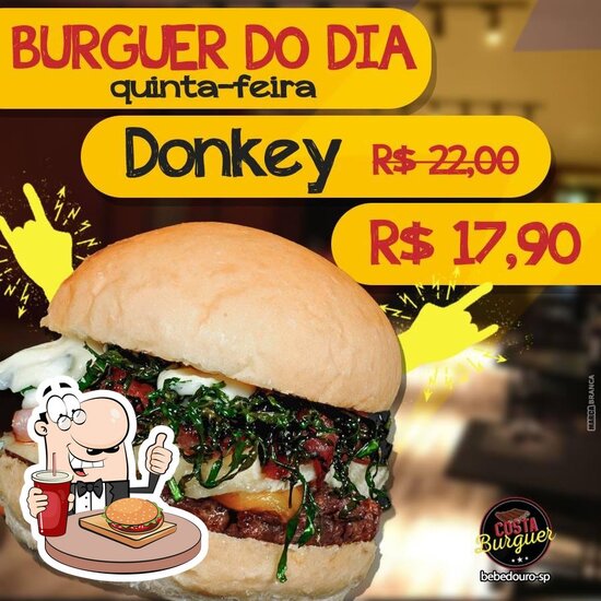 Costa Burger, Bebedouro - Menú del restaurante, precios y reseñas