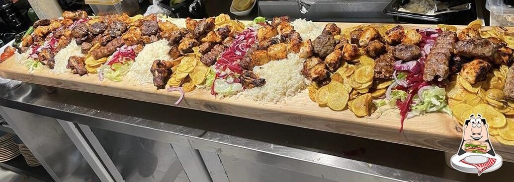 Menu at Kervansaray Kolgrill restaurant, Borås