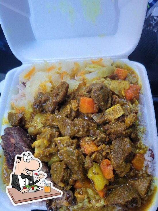 Menu at Caribbean Delight restaurant, North Randall