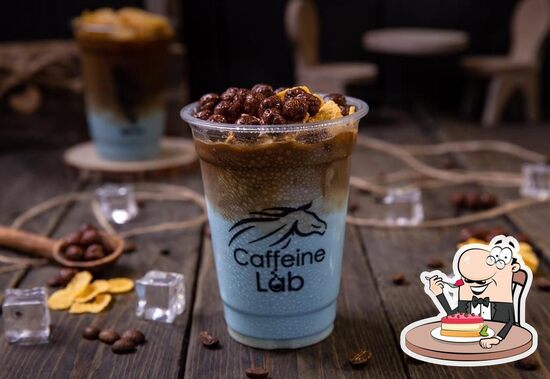 Menu at Caffeine Lab cafe, Al Ain, حديقه حيوانات
