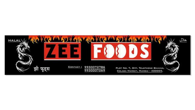 Menu at Zee Foods, Mumbai