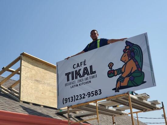 Menu at Cafe Tikal, Kansas City