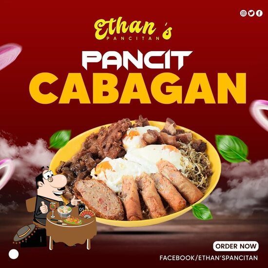 Carta del restaurante Ethans Pancitan - Authentic Pancit Cabagan and ...