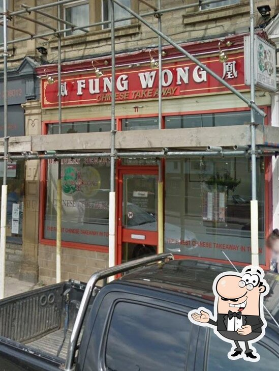 Menu at Fung Wong fast food, Halifax