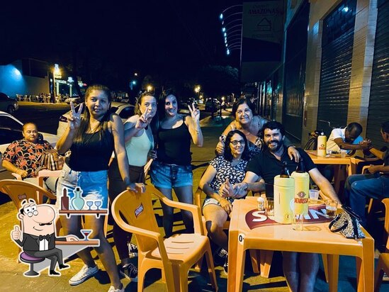 Menu em KRONE BAR, Cianorte