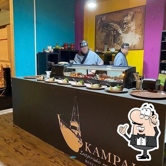 Menu at Kampai restaurant, Lisbon, Kampai