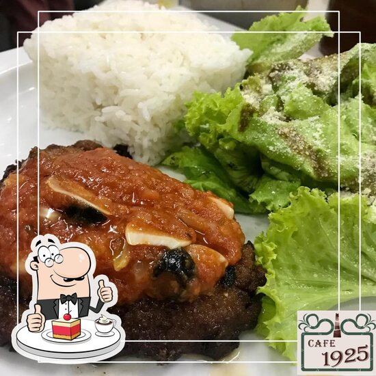 Menu at Café 1925 Silay City restaurant, Silay City