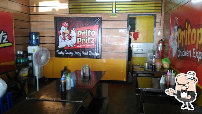 Carta del café Prito Pritz Chicken Express, Dávao