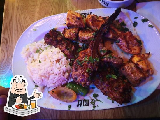 Menu at Elif Turkish BBQ Restaurant, Liverpool, 33 Bold St