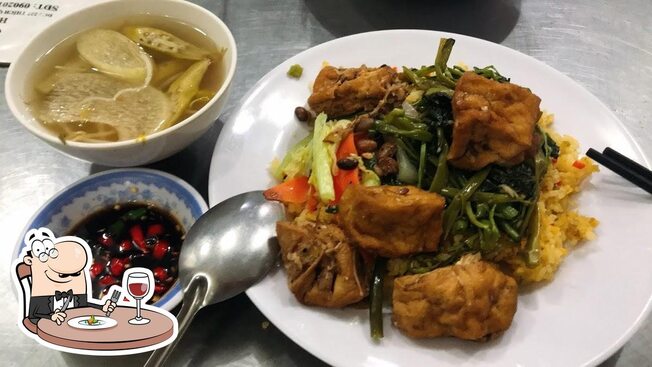Menu at Cơm Chay Hỷ Lạc Quán restaurant, Ho Chi Minh City