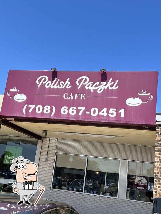 Menu at Polish Paczki Cafe, Chicago