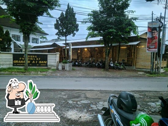 Menu at myway cafe, Jember