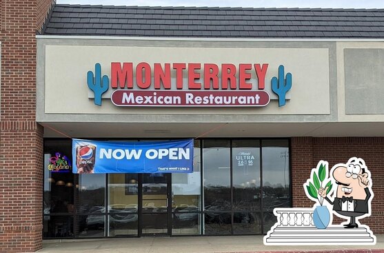 Menu at Monterrey Mexican restaurant, Sioux City, Hamilton Blvd