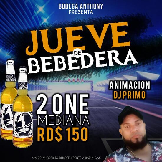 Menu at Super Bodega Anthony pub & bar, La Guayiga