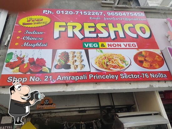 Menu at Freshco, Noida