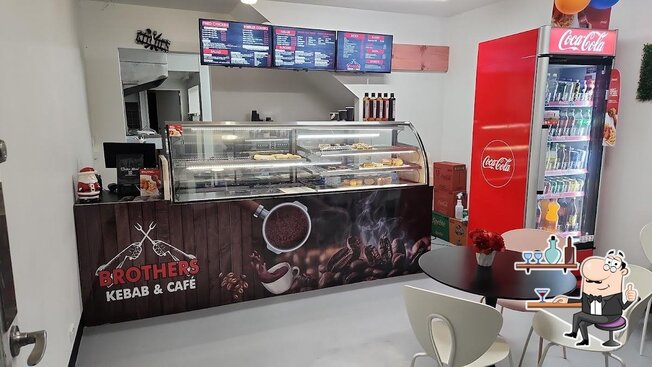 Menu at Brothers kebab and cafe, Auckland