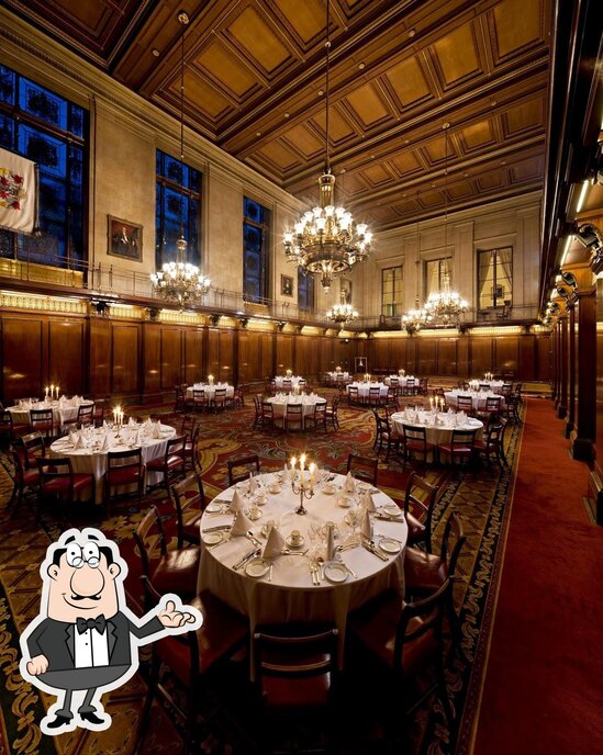 Menu at Merchant Taylors’ Hall, London