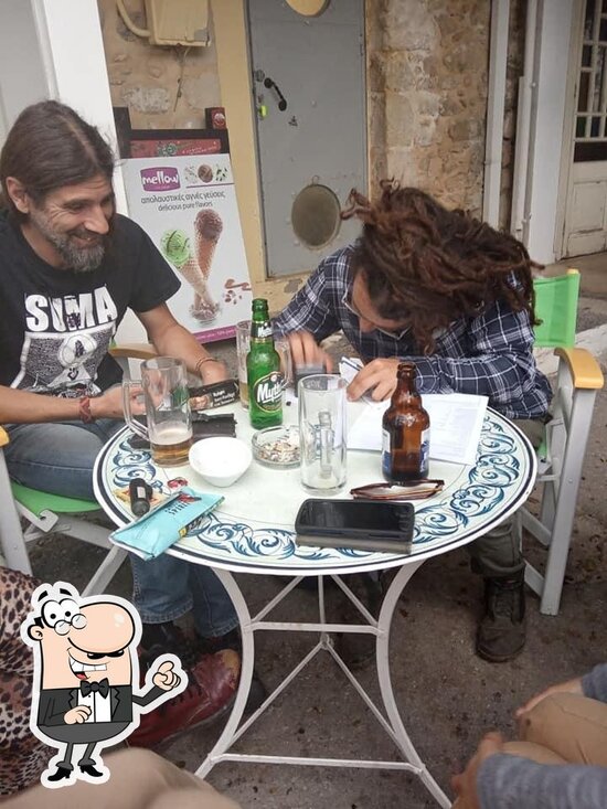 Carta de Mermaid Cafe, Matala