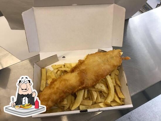 Menu at The Top Chippy. fast food, Preston