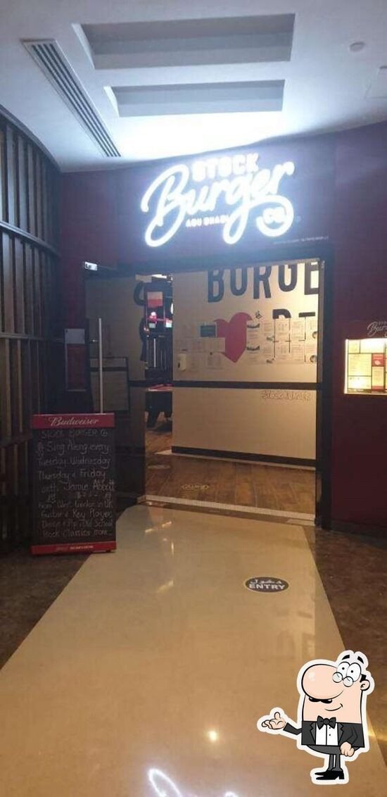 Menu at Stock Burger Co. Abu Dhabi restaurant, Abu Dhabi