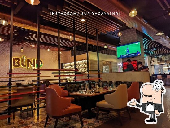 BLND Restobar, Thiruvananthapuram, SFS Cyber Palms Rd - Restaurant menu and reviews