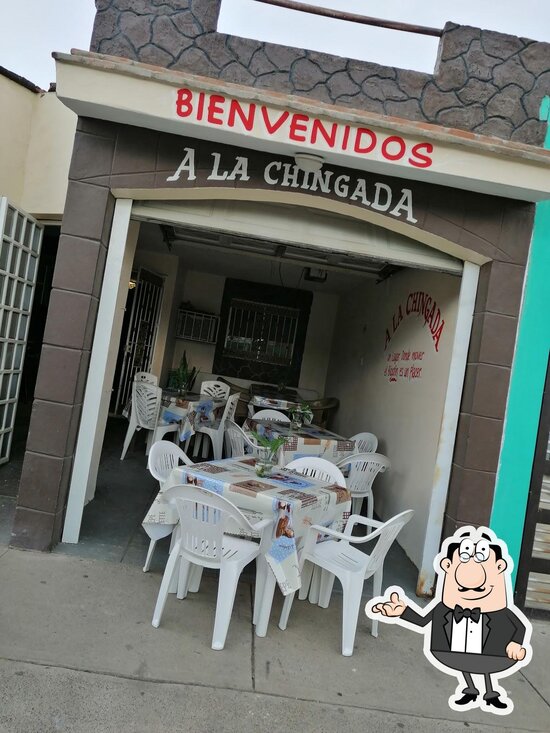 Menu at Bienvenidos " A la Chingada" restaurant, Mazatlán
