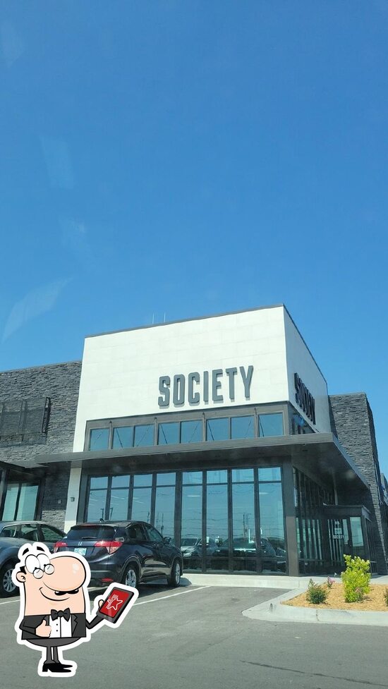 Menu at Society Burger restaurant, Broken Arrow