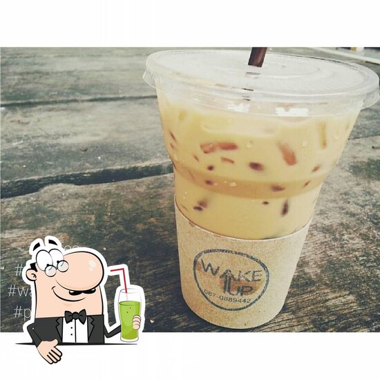 Menu at Wake Up Coffee cafe, Isan