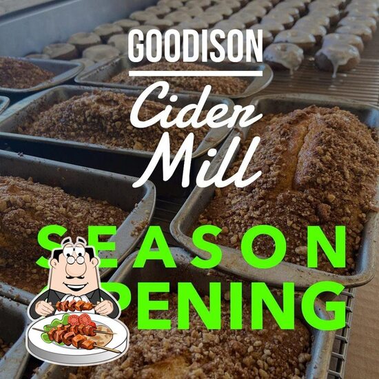 Goodison Cider Mill, 4295 Orion Rd in Rochester - Restaurant menu and ...