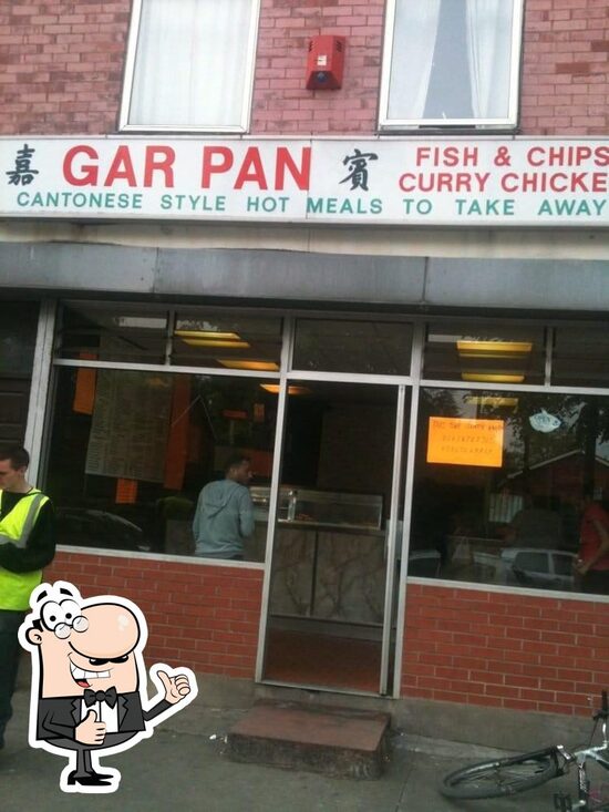 Menu at Gar Pan restaurant, Manchester, 526 Stretford Rd