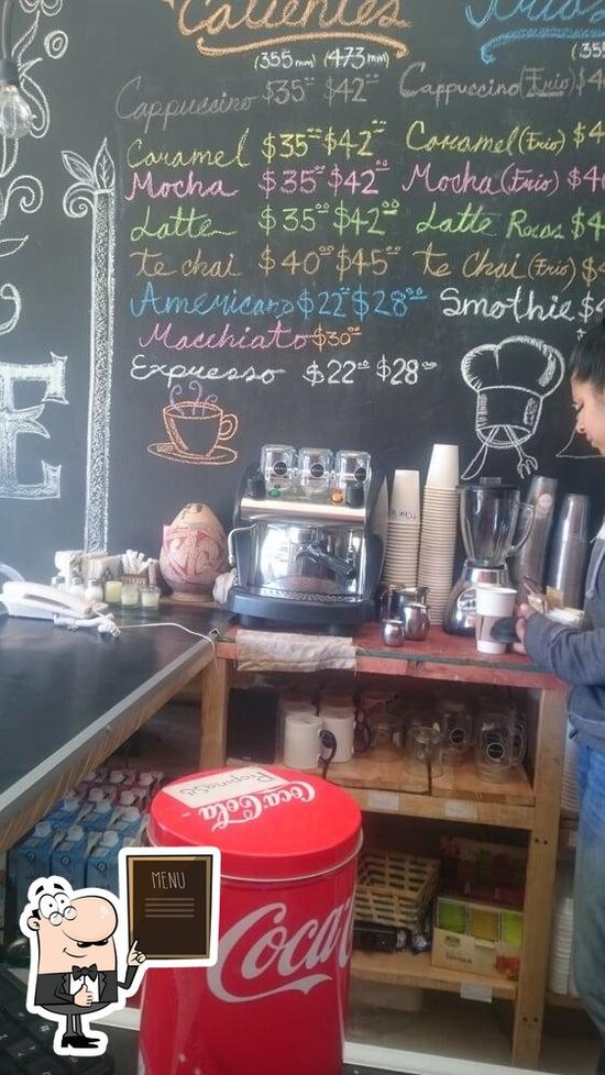 Carta de Verona Café & Restaurante, Chihuahua
