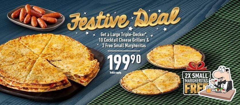 Speisekarte von Debonairs Pizza, Butterworth, Fingoland Mall