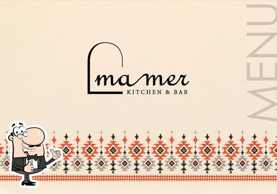 Menu at MaMer, Katakolo